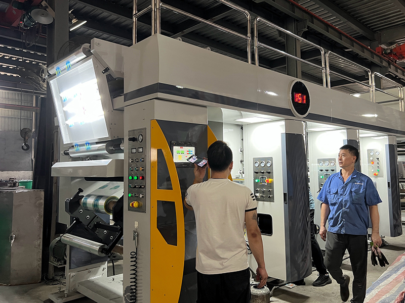 News - Rotogravure printing & slitting production line in Indonesia